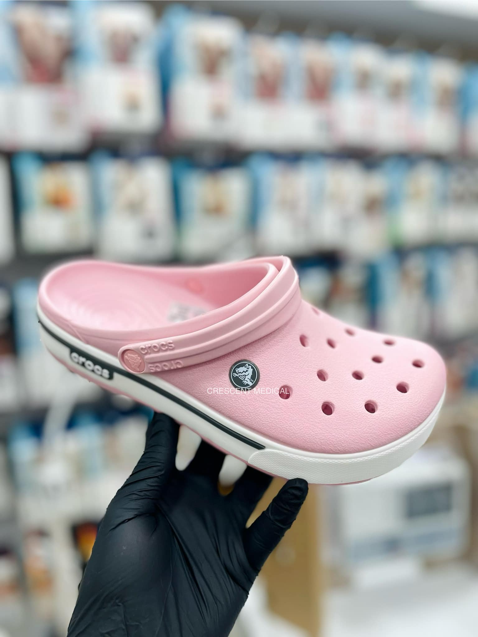CROCS ROSE FEMME - Crescent médical